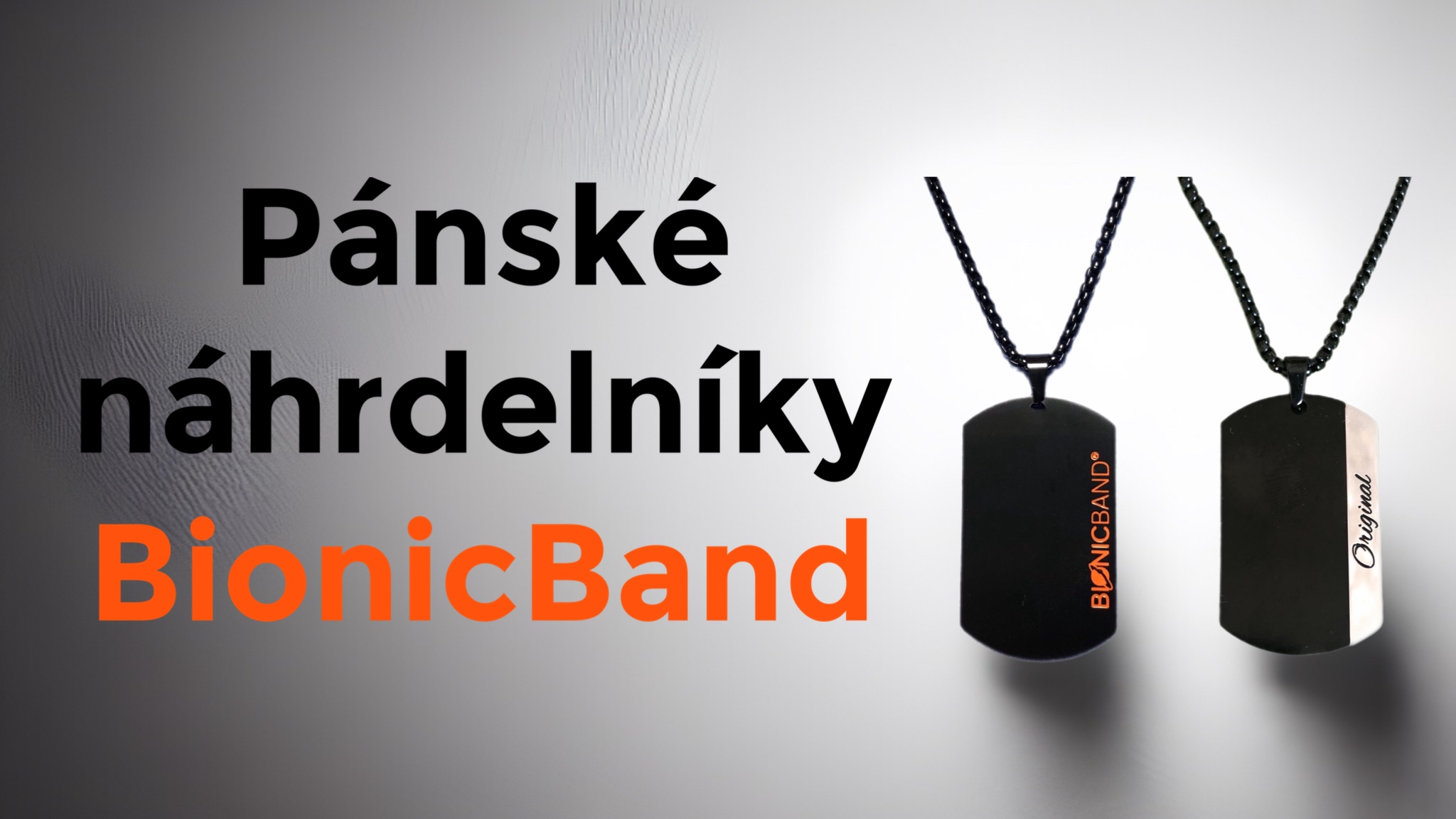 Pánské náhrdelníky BionicBand - BIONICBAND.CZ